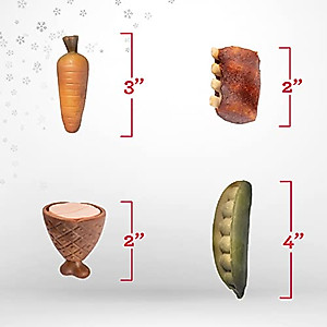 DreamBone Holiday Favorites, 4 Count, Made with Real Chicken, Rawhide-Free Chews for Dogs