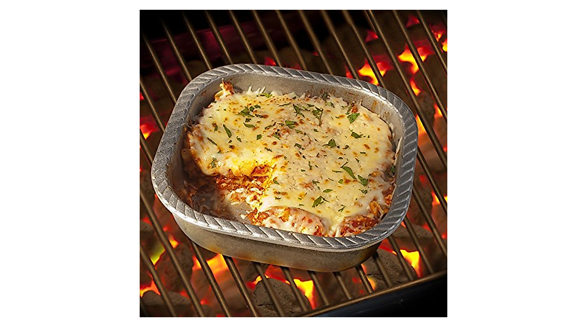 Wilton Armetale Gourmet Grillware Square Serving Bowl - 2 Qt for Grill ...