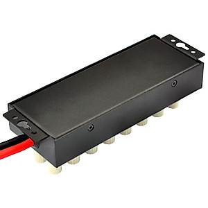 Banana Jack 8 Outlet DC Power Distribution Strip (with Cable)