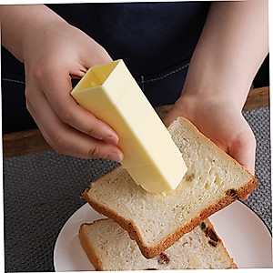 Butter Stick Holder Butter Dish Spreader Dispenser Rotary Butter Keeper with Lid for Corn Butter Dishes