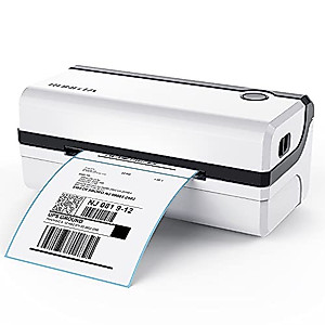 Rongta High Speed 4x6 Shipping Label Printer Commercial Thermal Postage Barcode Printers Compatible with Windows & MAC for Office Home Ebay, Amazon, FedEx, Shopify, RP420 White