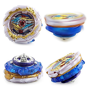 Cxdhzlx Cxdhzlx Battling Spinning Top Set, Gyro Gaming Toys, 8 Burst Gyro with 2 Way Launchers Grip Starter, Combat Battling Game, Burst Battling Stadium, Greats Gift for Children Boys Ages 6 8 10 12+