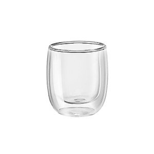 Zwilling JA Henckels Sorrento Espresso Glass, Glass, 2-Piece,2.7 fluid ounce