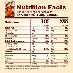 Campbell's Homestyle Soup, Harvest Tomato Soup, 18.7 Oz Can