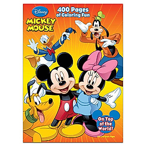 Disney Mickey Mouse: 400 Pages of Coloring Fun