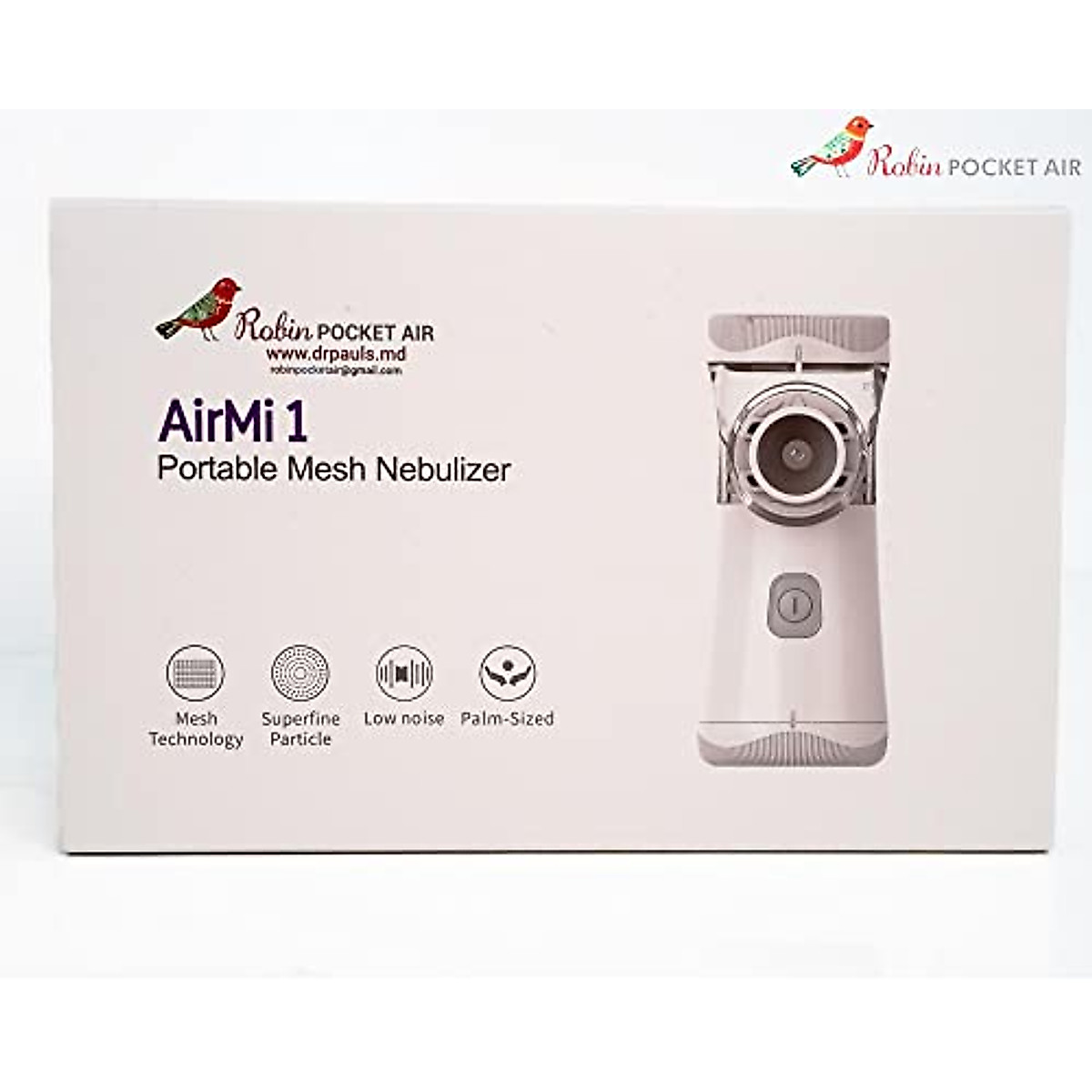 Robin Pocket Air Handheld Mini Portable Humidifier, Hand-held Vaporizers for Home/Travel Daily Use