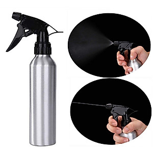 DOWEI 250ml Aluminum Empty Spray Bottles,2pcs Reliable Sprayer Empty Spray Bottles 250ml Aluminum Bottle for Hairdressing Tattooing Green Soap Flowers Water Sprayer Tool
