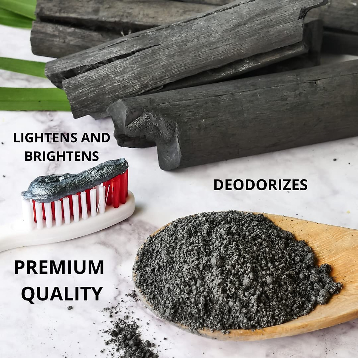 Smart Solutions Activated Charcoal Powder, 2 lb Bulk | 100% Natural, Premium Quality, Finely Ground, Multi-Purpose, Food Grade, Non-GMO, Vegan, No Fillers
