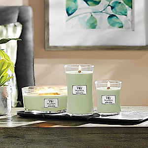 WoodWick Whipped Matcha Medium Hourglass Candle, 9.7 oz.