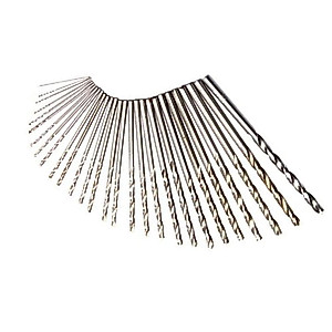 10PCS Mini Micro HSS Spiral Twist Drill Bit Drilling Tool,0.5mm