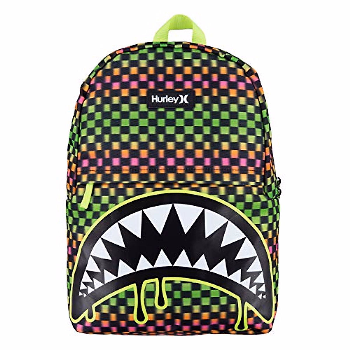 Hurley Unisex-Adults One and Only Backpack, Green Shark Bite, Large