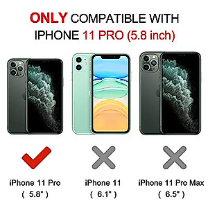 OTOFLY iPhone 11 Pro Case,Ultra Slim Fit iPhone Case Liquid Silicone Gel Cover with Full Body Protection Anti-Scratch Shockproof Case Compatible with iPhone 11 Pro (Fluorescent Yellow)