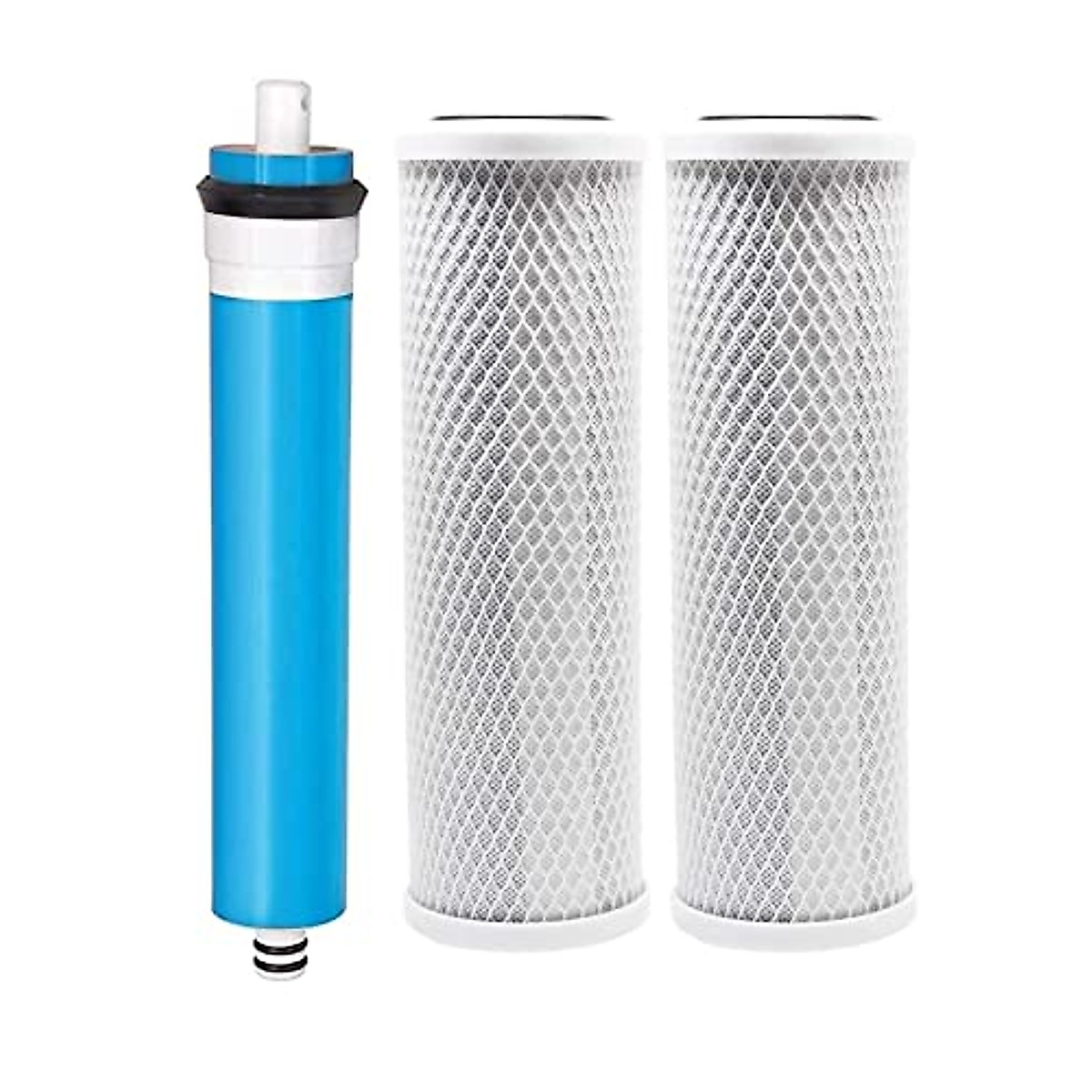 American Water Solutions Compatible for GE FX12P FX12M Compatible Filter Combo Set for GXRM10RBL RO System