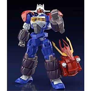 Bandai Shokugan Super Mini PLA Gear Fighter Dendoh Full Armor Dendoh Option Parts & Gatling Boar & Dragon Flare Set