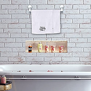 WGXQMC Funny Naughty Embroidery Wash Towel Anniversary Brithday Valentine Gift for Him Boyfriend Husband Adult Humorous Gift Present (150g, Thank You ... Again) with Packaging Box (Towel with Box)