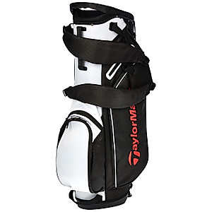 TaylorMade 5.0 ST Bag, Black/White/Red