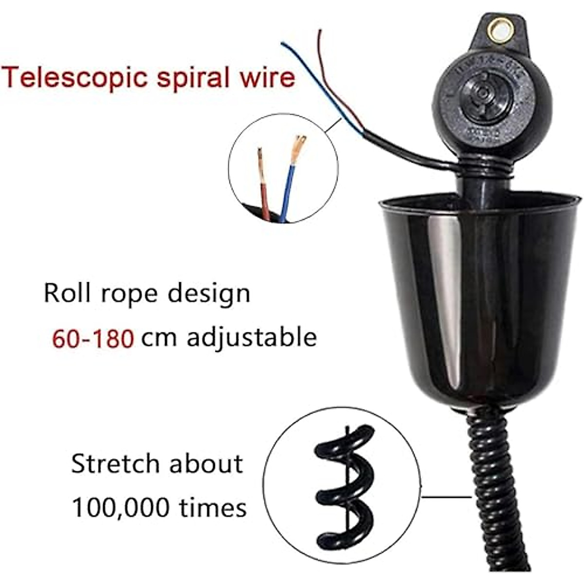 Food Heating Lamp Food Warming Lamp Food Heat Lamp Retractable Food Warmer Lamp Food Heating Hang Light Commercial Hotel Kitchen Restaurant Supplies,