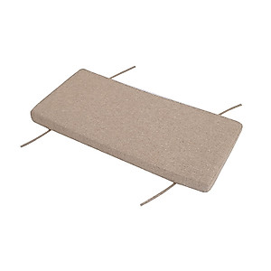 Piano Bench Cushions with Non Slip for Indoor Shoe Storage, Window Seat, Patio Seating, Dining Settee Bench Pad 30x14 inch, Khaki