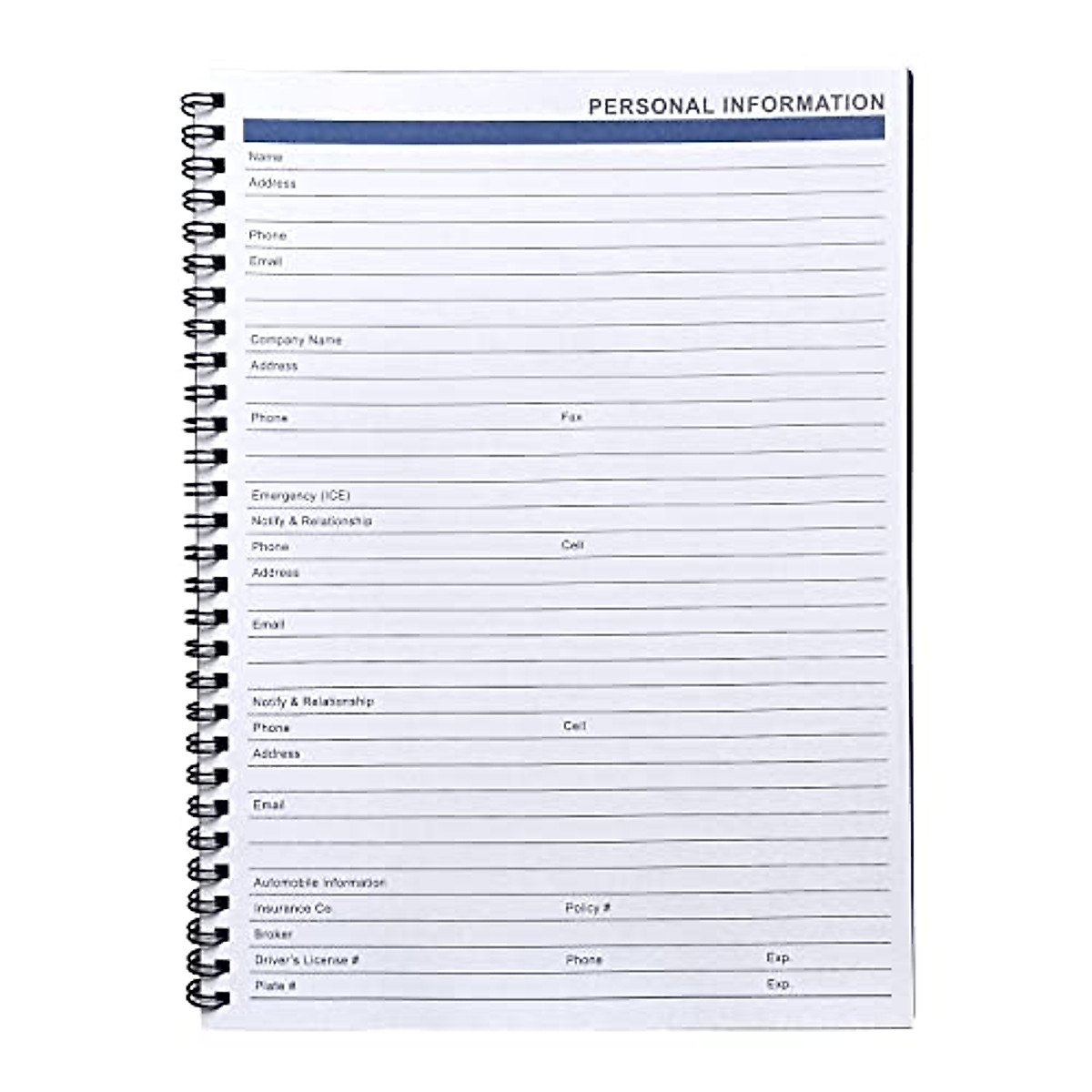 UtyTrees Calendar 2023 Planner - January 2023 - June 2024 Calendar Planner, 7.6" x 10.2", A4 2023 Calendar Planner, 18 Month Planner, with Double-Sided Storage Pocket, Premium Thick Paper, Black