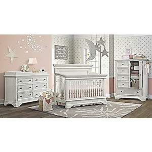 Westwood Design Olivia Changer Tray kit, Brushed White