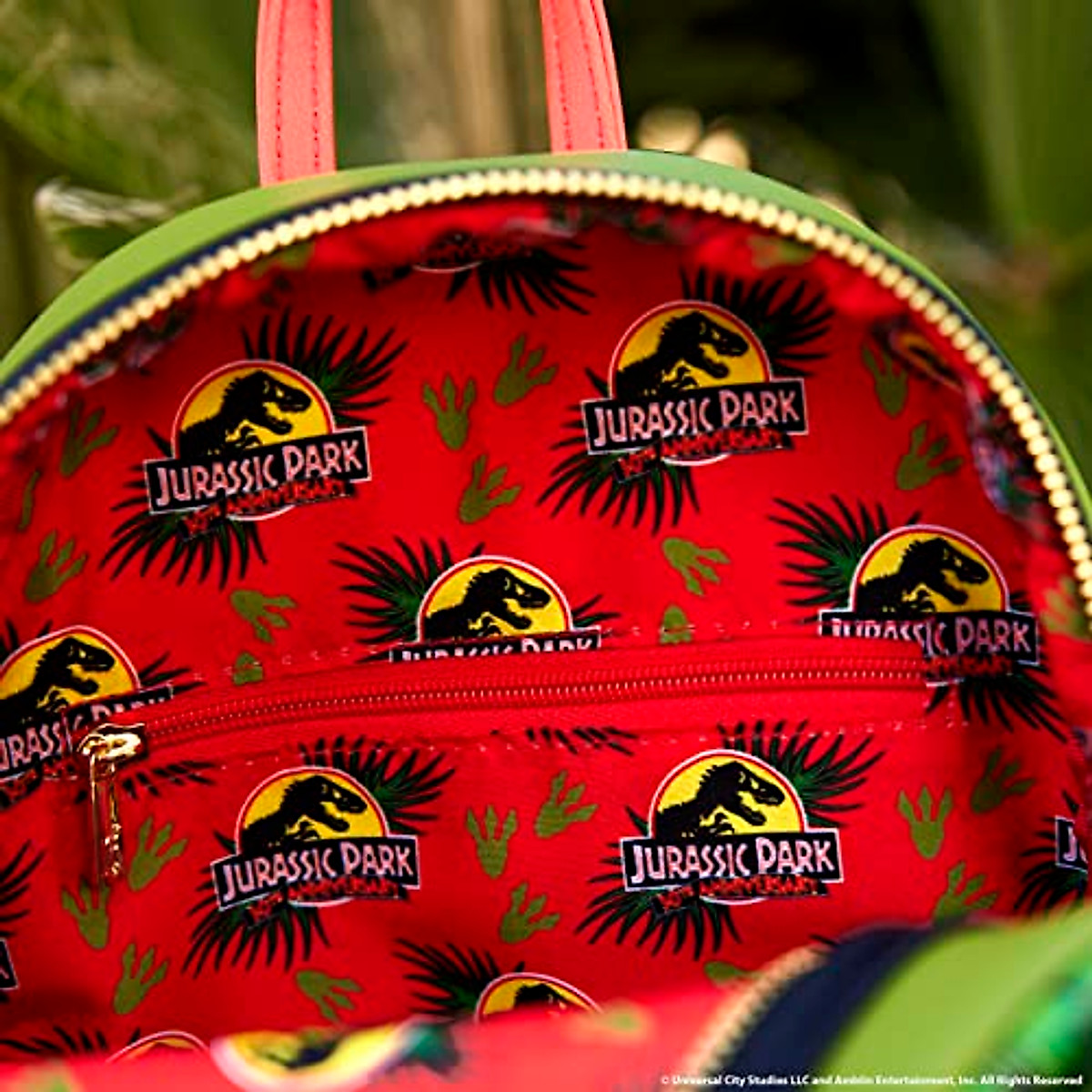 Loungefly Jurassic Park 30th Anniversary Mini-Backpack, Amazon Exclusive