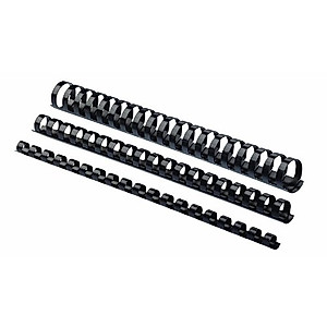 Plastic Binding Comb 3/8" Black, 100Pack