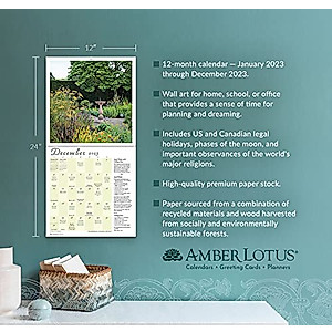 Herb Gardens 2023 Wall Calendar: Recipes & Herbal Folklore