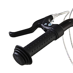 Aosom Youth Scooter Kick Scooter for Kids 5+ with Adjustable Handlebar 16" Front and Rear Dual Brakes Inflatable Wheels, Blue