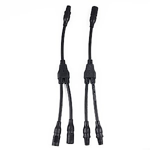DC1000V 30A Solar Panel Photovoltaic Connectors MC3 Y Type Three-way Connector, Solar Panel Cable Connectors Parts