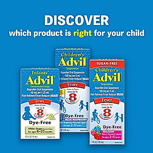 Advil Junior Chewable Ibuprofen Tablets, Grape 100mg, 24 Tablets Each (Pack of 4)