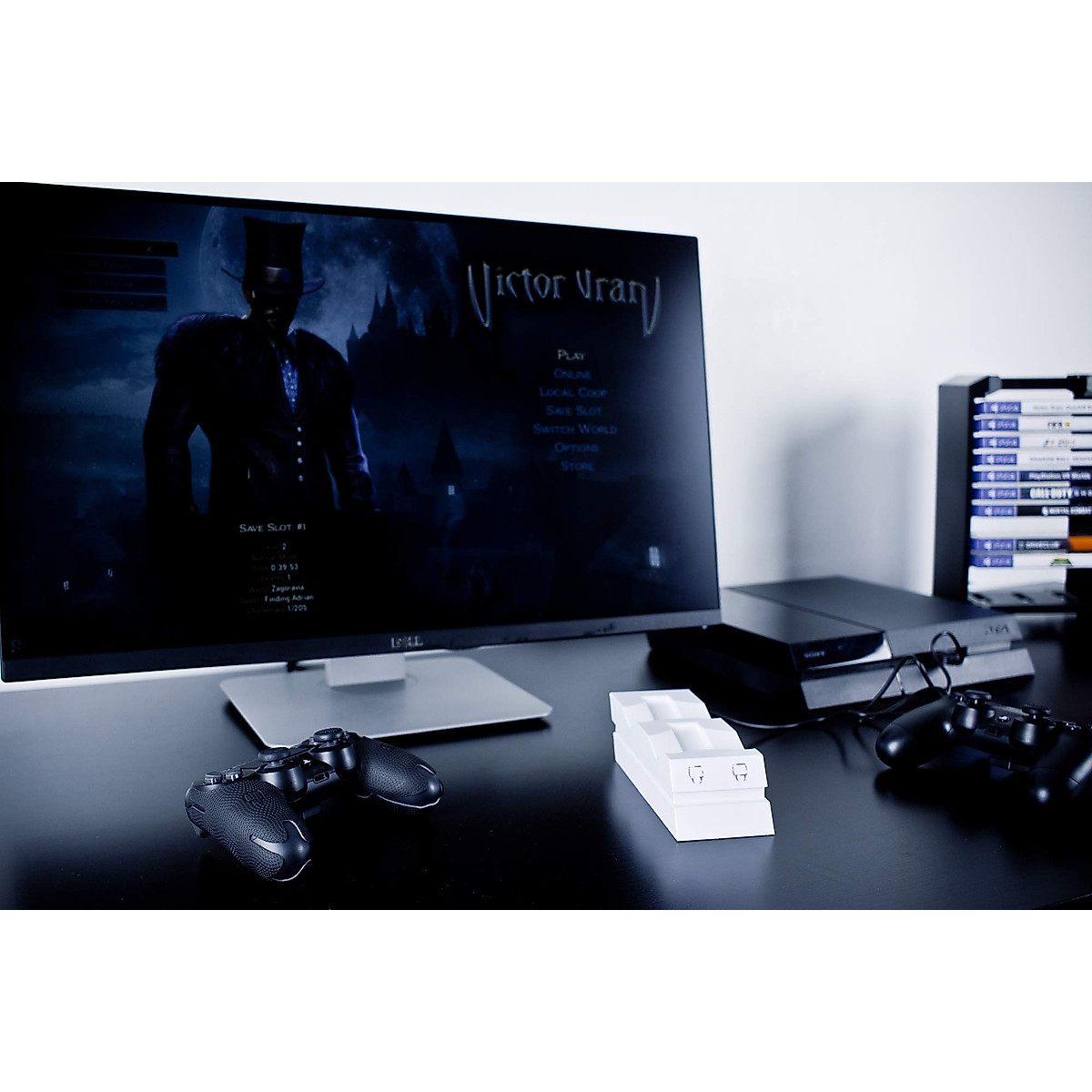 Venom PlayStation 4 Twin Docking Station - White (PS4)