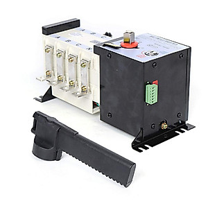 Automatic Transfer Switch Insulation Isolation Type Dual Power ATS Automatic Changeover Transfer Switch Voltage 500V Rated Current 160A 3C 37V-440V