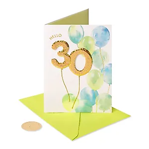 Papyrus 30th Birthday Card (This Next Chapter)