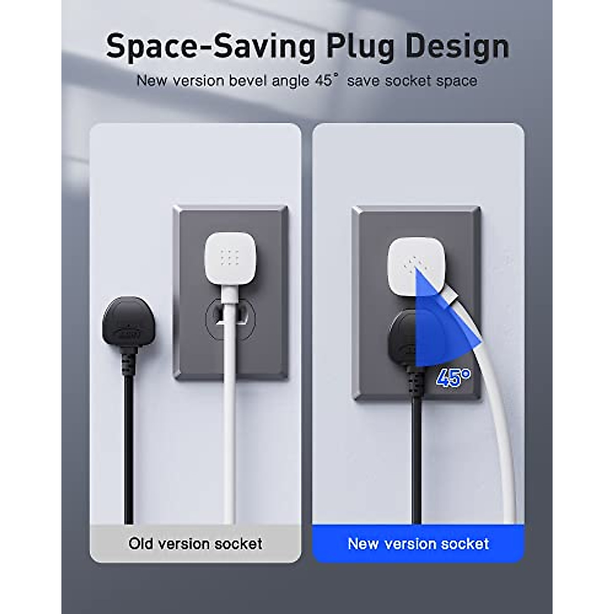 USB C Charger, LDNIO 65W GaN Desktop Charger, 5-in-1 USB C Charging Station with AC Outlet Extender, Surge Protector Power Strip for MacBook Pro/Air, Laptops, iPad, iPhone, Samsung Multiple Devices