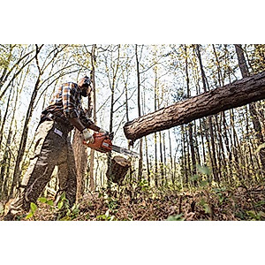 Husqvarna 460 Rancher Gas Chainsaw, 60.3-cc 3.6-HP, 2-Cycle X-Torq Engine, 24 Inch Chainsaw with Automatic Adjustable Oil Pump, For Wood Cutting, Tree Trimming and Land Clearing