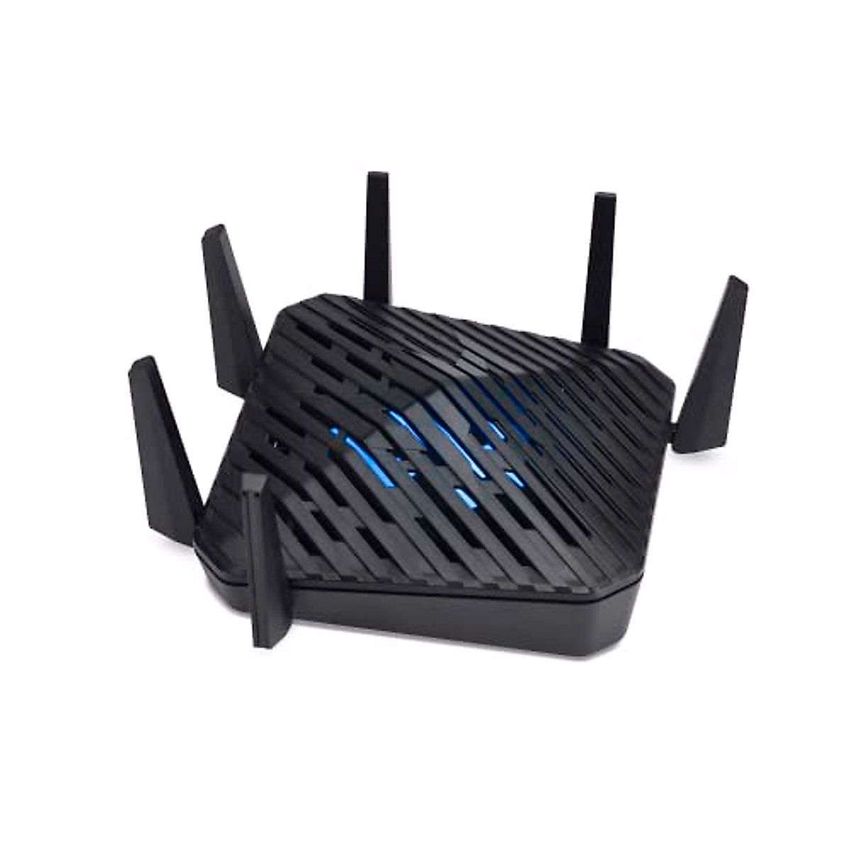 Acer Predator Connect W6 Wi-Fi 6E Gaming Router | Hybrid QoS Compatible with Intel Killer Prioritization Engine | Tri-Band AXE7800 2.4GHz/5GHz/6GHz | Gigabit Router | Lifetime Internet Security