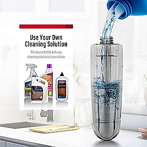 Mops for Floor Cleaning Wet Spray Mop with a Refillable Spray Bottle and 5 Washable Microfiber Pads Home or Commercial Use Dry Wet Flat Mop for Hardwood Laminate Wood Ceramic