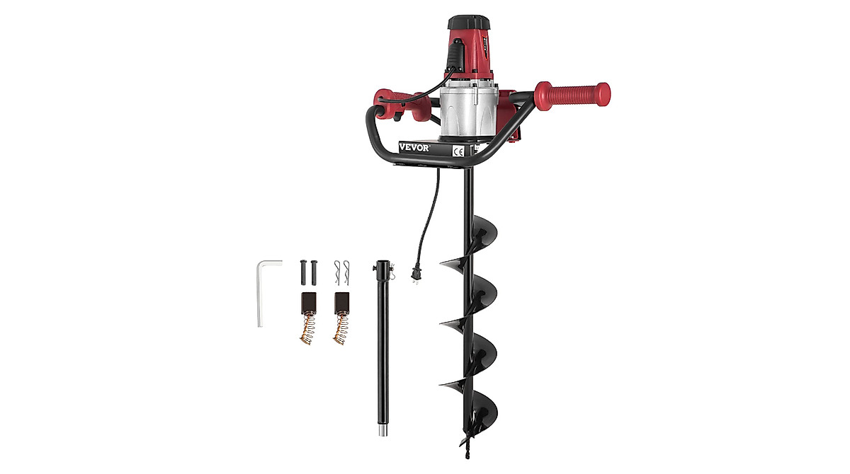 VEVOR Electric Post Hole Digger - 1500W Auger for Quick Digging