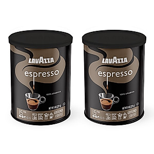 Lavazza Ground Coffee - Caffe Espresso - 8 oz - 2 pk