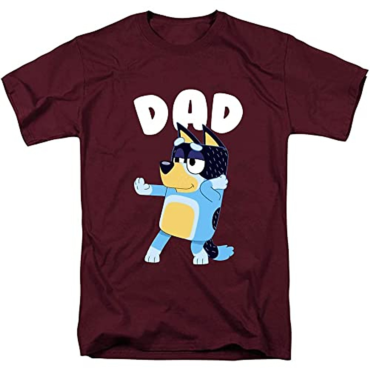 Blueys Dad Shirt, Blueys Dog Cartoon Shirt Adult Birthday, Fathers Day for Mens, Dad, Daddy, Father Husband (Design 1)