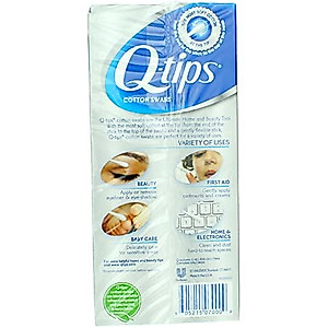 Q-TIps Cotton Swabs 170 Count (Pack of 3)