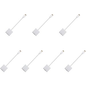 Milisten 7pcs vga cable pro tec digital-to-analog signal converters P video conversion High-definition video adapter High- definition Cable Adapter Video Cable VGA Adapter Cable 1080p