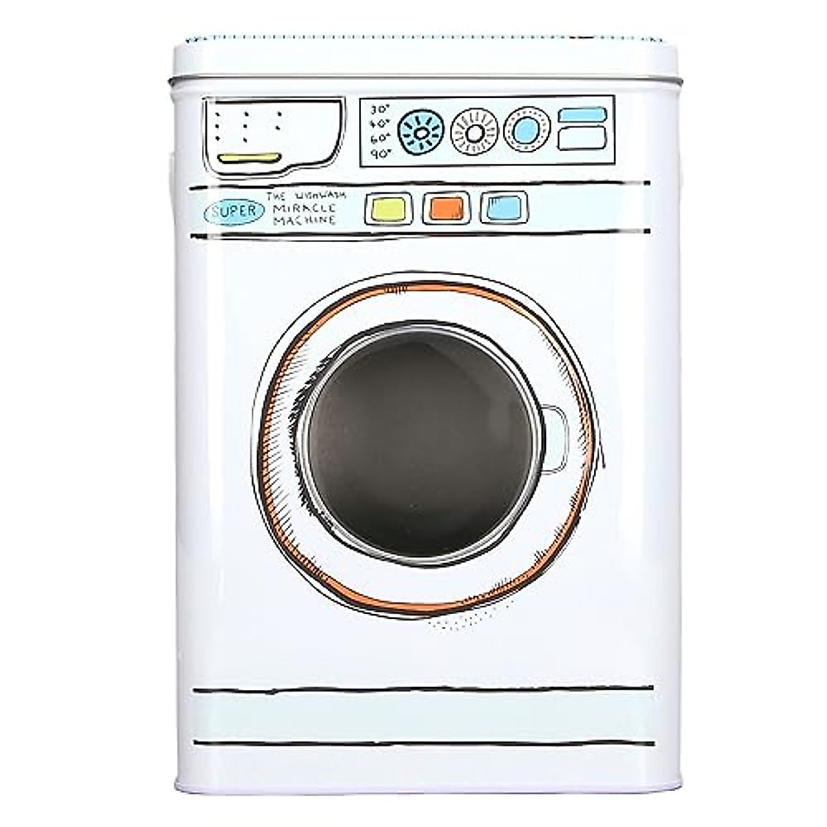 jerss Powdered Laundry Detergent Container Machine Storage Bucket Storage Box Modeling Packing Box Snacks Washing Powder Household Pottery Wheels Accessories