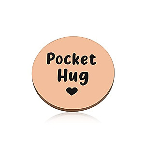 Gifts for Women Men Pocket Hug Inspirational Birthday Valentine's Day Christmas Gifts for Best Friend Women for Friend Son Daughter Thank You Office Appreciation Gift for Coworkers Graduation Her Him