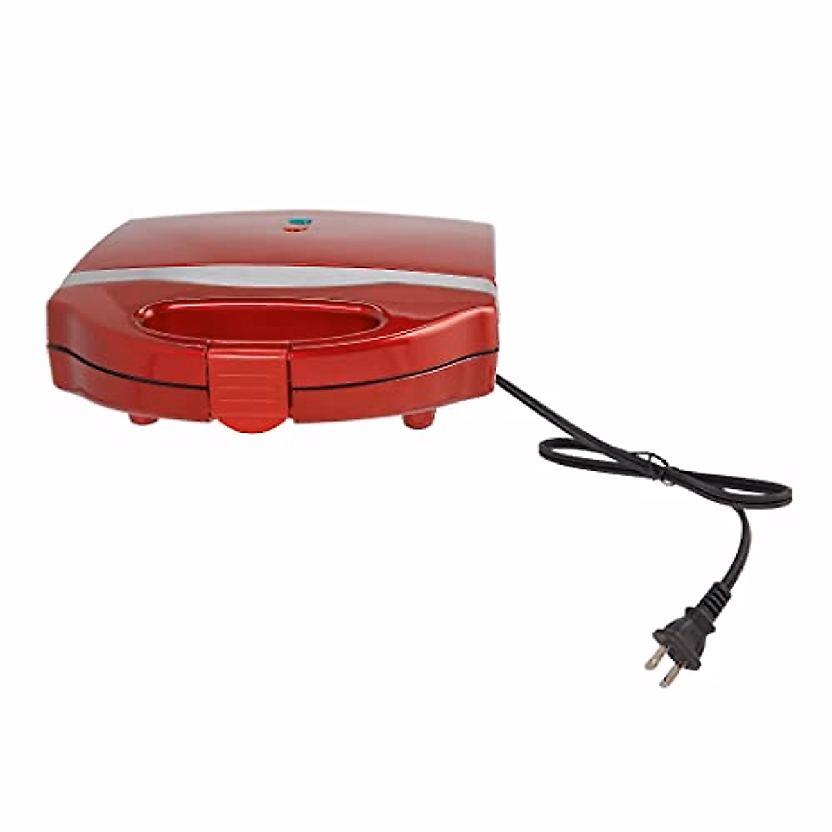 Servappetit Electric Waffle Maker - Non-Stick - Makes 2 Waffles 4 x 5 Inch Each - Red