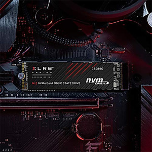 PNY XLR8 CS3140 1TB M.2 NVMe Gen4 x4 Internal Solid State Drive (SSD) - M280CS3140-1TB-RB​