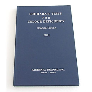 Ishihara Test for Colour Blindness 14 Plates Concise Edition Ship from USA