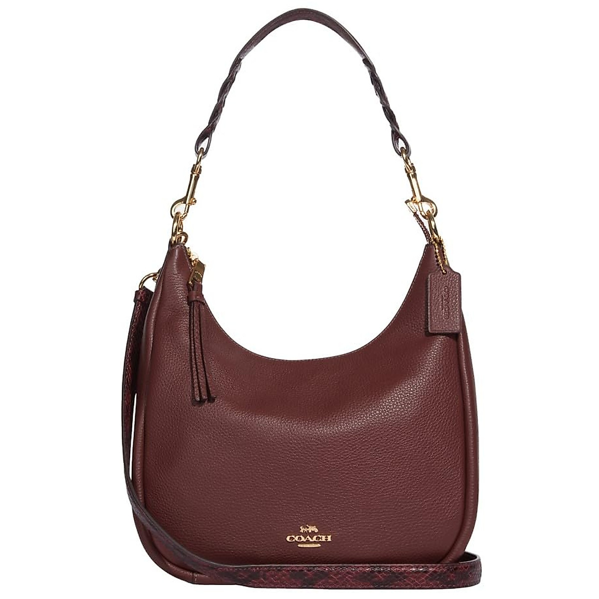 COACH Jules Hobo Shoulder Bag, Wine Multi