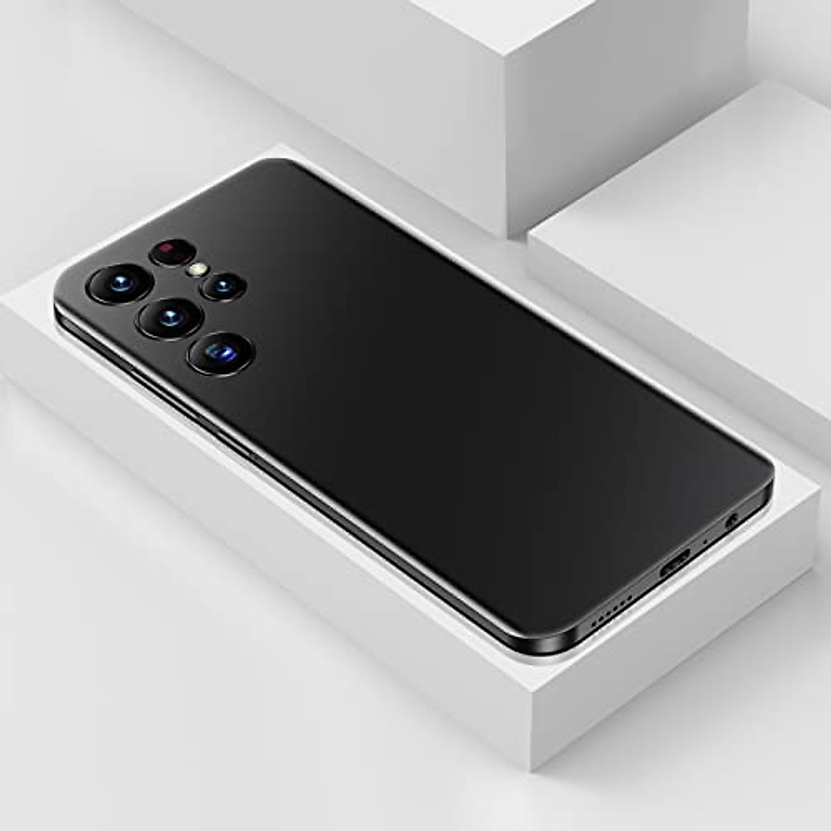 ASHATA Smartphone,S22 Ultra Cell Phone with 6.6in HD Screen,Dual Cards Dual Standby 16GB Mobile Phone,6800mAh Battery Capacity,110 240V