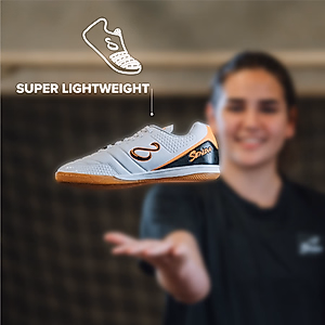 SENDA Ushuaia Academy Futsal Shoes, Men's Size 7 / Women's Size 8, White